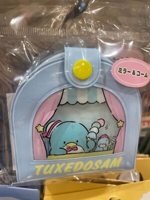 TUXEDO SAM mirror and comb set pocket SANRIO | eBay