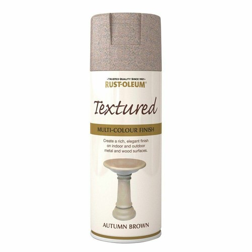 RustOleum Textured Stone Effect Spray Paint Wood Metal Plastic Glass ...