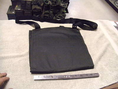 Black Nylon Shoulder Map Case with Shoulder Strap | eBay