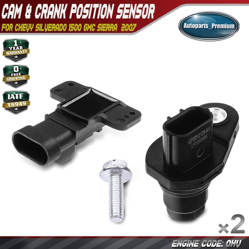 Camshaft & Crankshaft Position Sensor for Chevy Silverado 1500 GMC ...