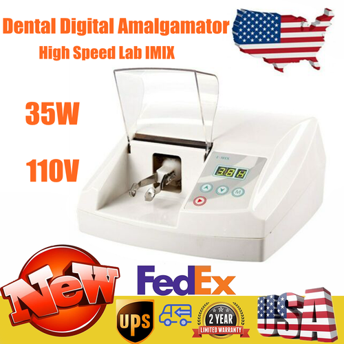 Dental Lab Digital Amalgamator Amalgam Capsule Mixer Triturator ...