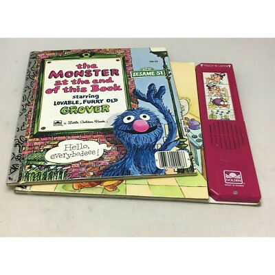 The Monster At The End Of This Book Grover I Know An Old Lady Golden ...