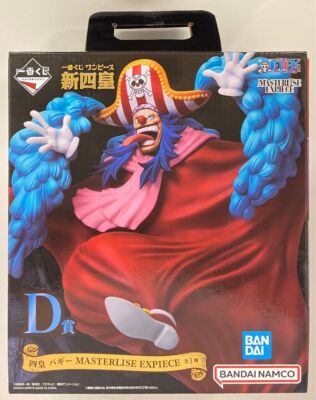 One Piece Buggy Four Emperors Figure MASTERLISE Ichiban Kuji Prize D | eBay