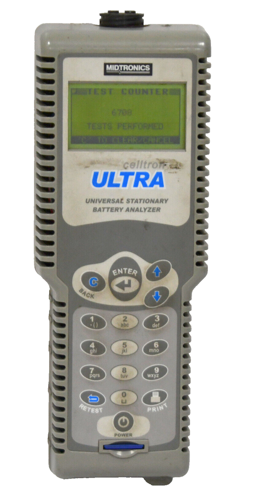 Midtronics CTU-6000 Celltron Ultra Universal Battery Analyzer CTU6000 ...