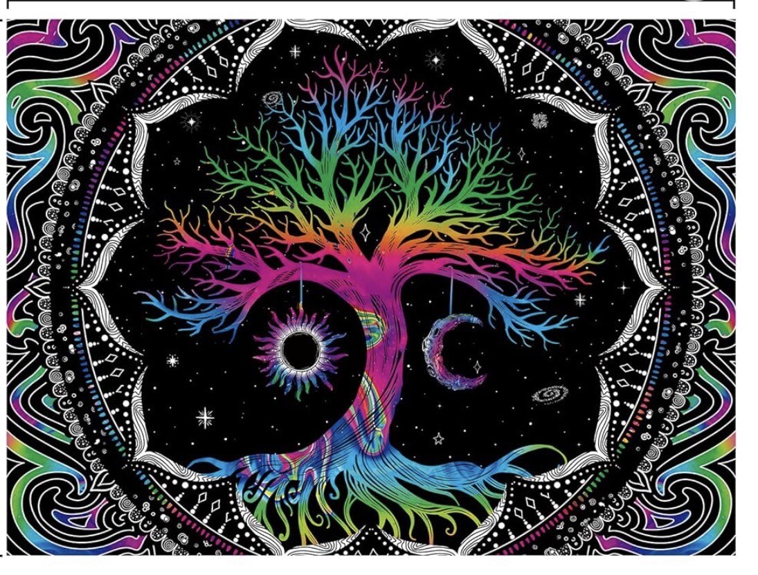 Trippy Sun And Moon Patterns