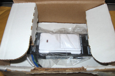 CRESTRON CLW-SW1RFW-S BLANK infiNET Wall Box Switch, 1-button, white ...