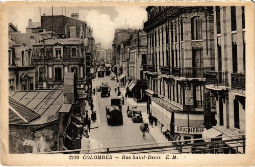 CPA Colombes Rue St Denis (1314231) | eBay