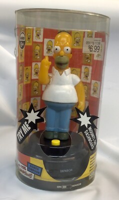 Homer Simpson Talking Dashboard Mount Figurine (711) | eBay