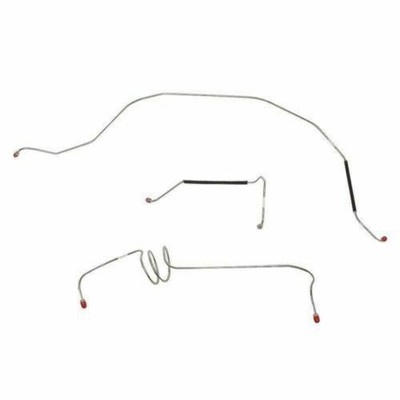 1963-1966 Chevrolet C10 Front Brake Line Kit 2WD Standard Brakes ...