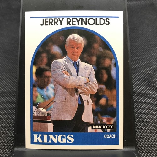 1989-90 NBA Hoops Basketball Jerry Reynolds Head Coach #161 Sacramento ...