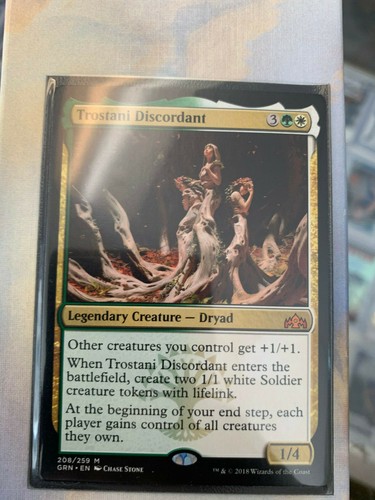 Trostani Discordant MTG Guilds Of Ravnica 208/259 Near Mint | eBay