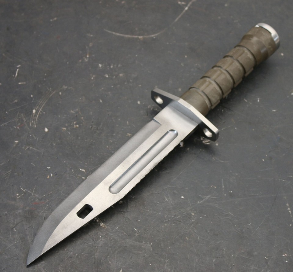 Clean/Unmarked/Sterile M9 Combat M11 EOD Knife Clone Tribute | eBay
