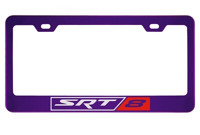 Purple License Plate Frame For SRT8 SRT-8 | eBay