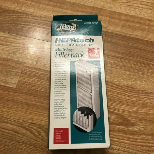 Hunter HEPAtech Replacement Air Purifier Filter - White (30915) for ...