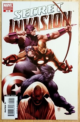 Secret Invasion #2 NM Marvel 2008 McNiven Variant Cover | eBay