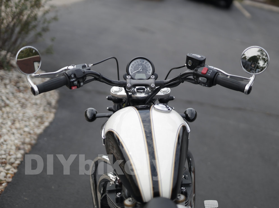 Triumph Bonneville Speedmaster Handlebars 2018+ 1200CC in Black or ...