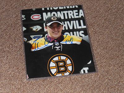 Bruins Zach Hamil Autographed 8x10 Photo | eBay