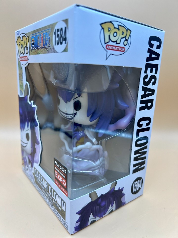 Funko Pop! Caesar Clown #1584 C2E2 Exclusive One Piece- Ready To Ship ...