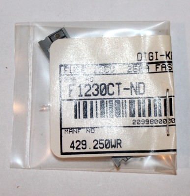 2 pcs. Littelfuse 0429.250WR Fast Acting Fuse 0.25A 125V SMD 1206 *US ...