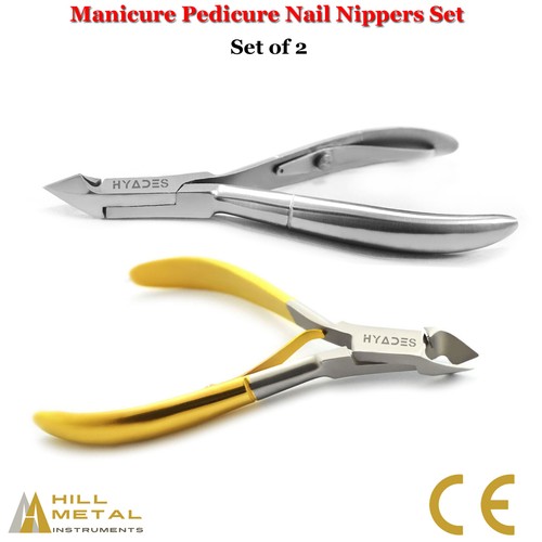 Manicure Pedicure Cuticle Nipper 10cm Nail Care Podiatry Thick Nails ...