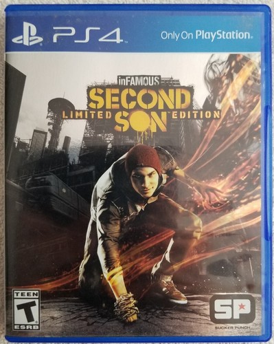 InFamous Second Son Limited Edition (PS4) Good Condition 711719039655| eBay