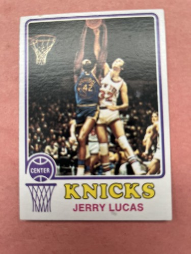 1973-74 Topps #125 New York Knicks Jerry Lucas NRMT CONDITION. | eBay