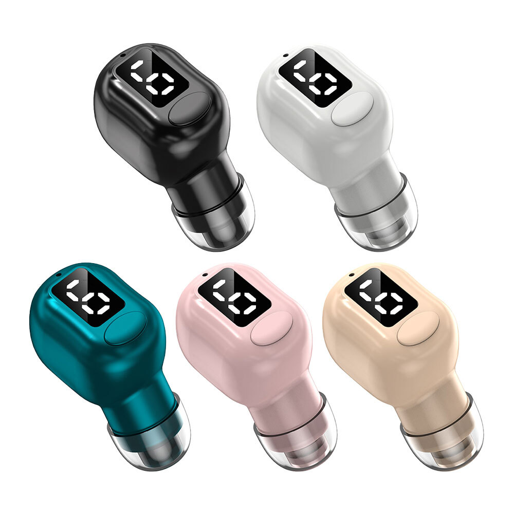 Invisible Earbud Sleep Smallest Tiny Bluetooth Earbud Mini Wireless Ear ...