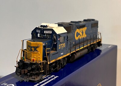 NEW Custom weathered athearn genesis CSX 2726 with DCC and Sound | eBay