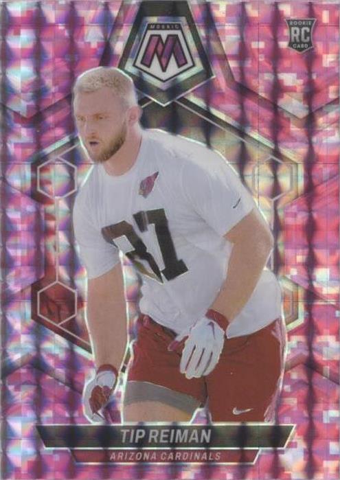 2024 Panini Mosaic - Rookies Tip Reiman #367 Camo Pink Mosaic Prizm (RC ...
