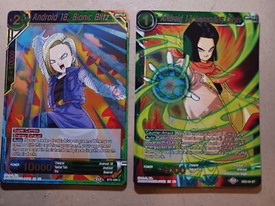 Android 17, Impending Crisis and Android 18, Bionic Blitz | eBay