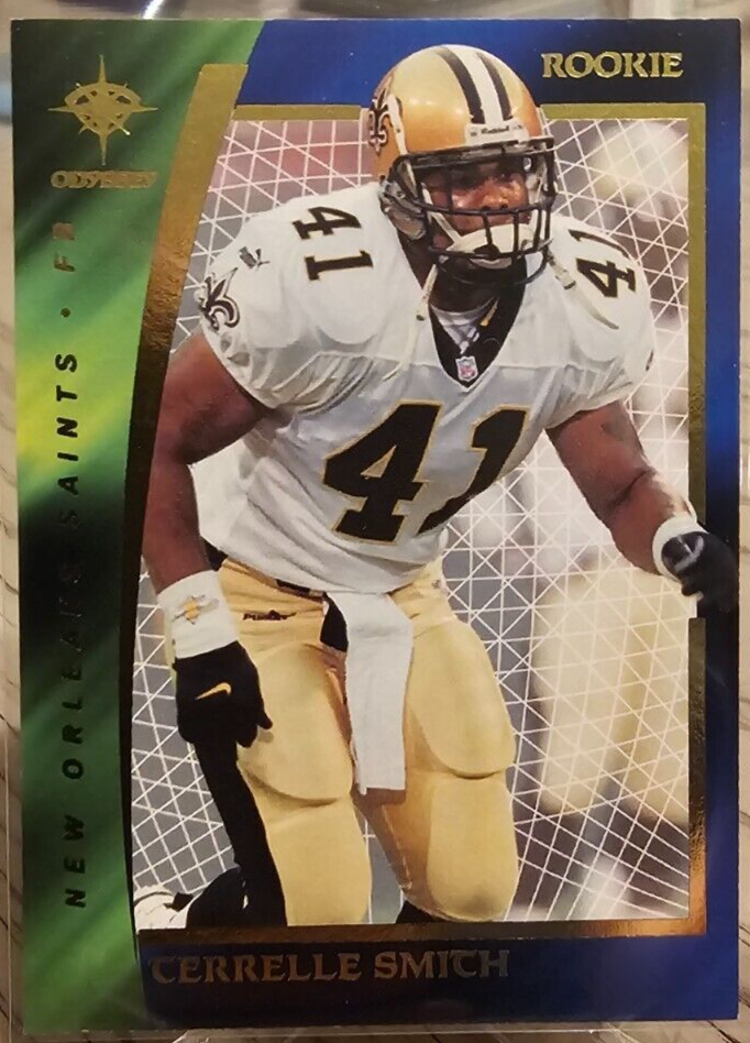 2000 Collector's Edge Odyssey Terrelle Smith RC #137 New Orleans Saints ...