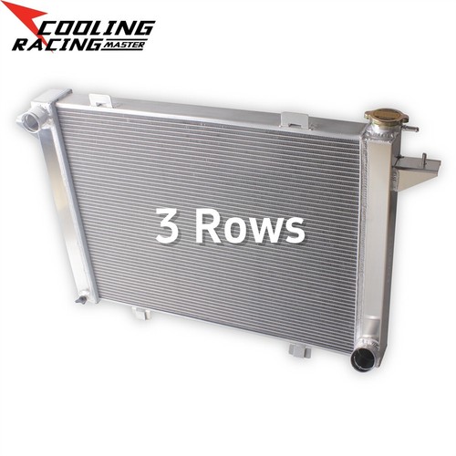 3 Core Aluminum Radiator w/Cap For 1989-1993 Dodge D250 D350 W250 W350 ...