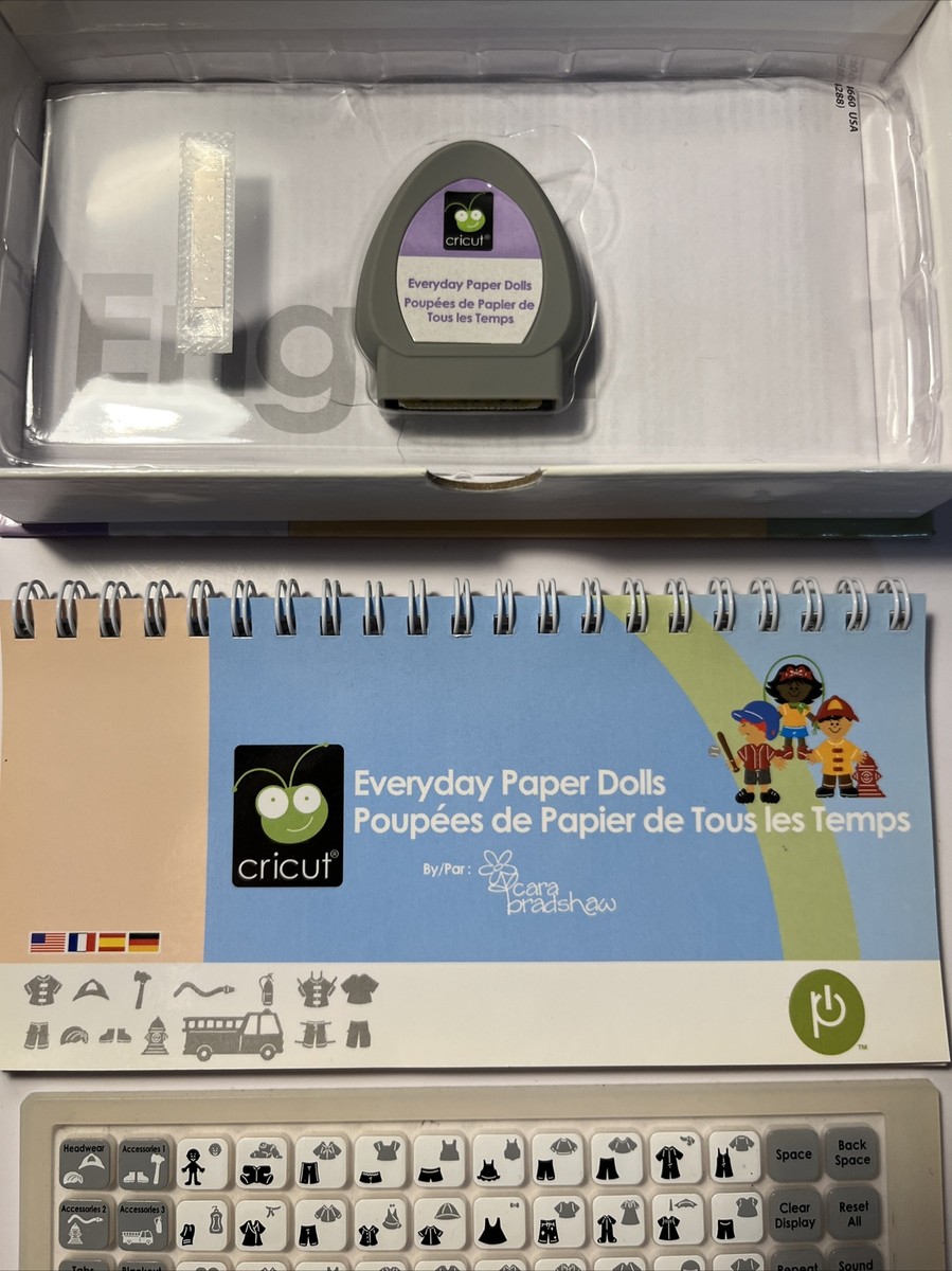 Cricut Cartridge Everyday Paper Dolls Book