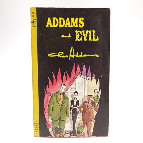 Addams And Evil First Printing 1965 Pocket Cardinal Edition Book Chas ...
