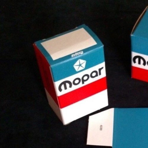 NOS VINTAGE 1972-1984 Mopar Parts auto part boxes Chrysler Plymouth ...
