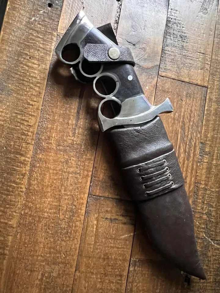 8″ Full Tang Knife - Kukri, Tactical Camping Knives, Hand Forged Rust ...