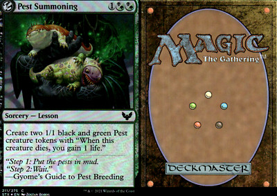 Magic the Gathering -MTG- Foil Pest Summoning | eBay