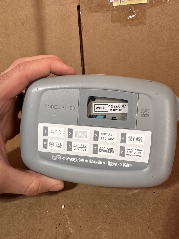 Brother Pt-90 Label Thermal Printer - TESTED - Works - 12502623304| eBay