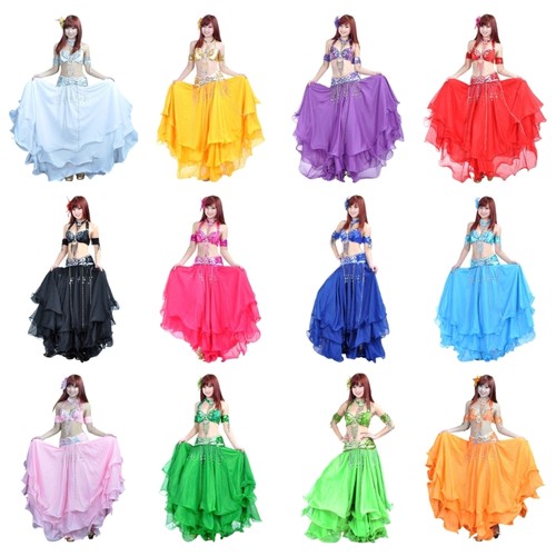 Belly Dancing Outfit Bellydance Costume Belly Dance Bra Belt Carnival ...