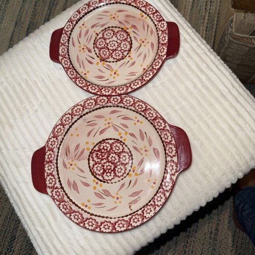 Temp-Tations by Tara Old World Brown & Orange Cookware Trivet Plates ...