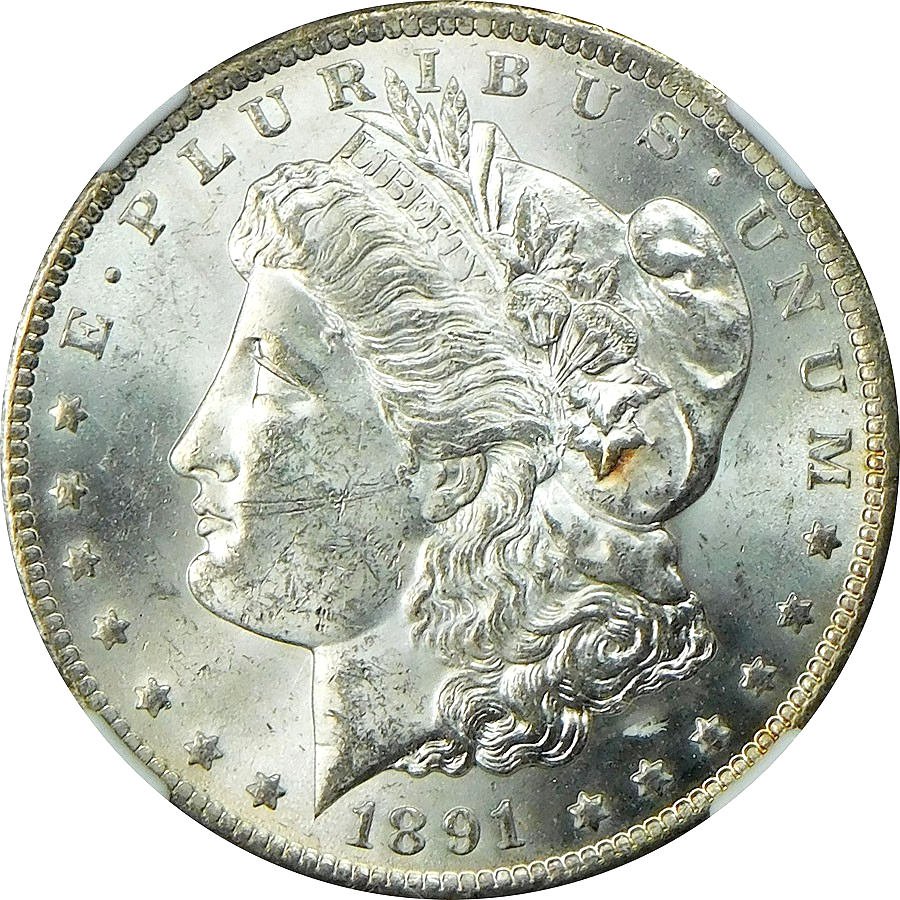 1891-CC Morgan Silver Dollar – NGC MS 61 – VAM 3 Spitting Eagle | eBay