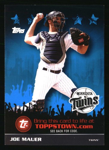 Joe Mauer 2009 Topps #TTT26 BASEBALL Card | eBay
