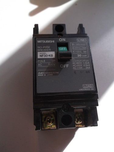 Mitsubishi NF30-KB 30A 30-Amp Circuit Breaker *FREE SHIPPING* | eBay