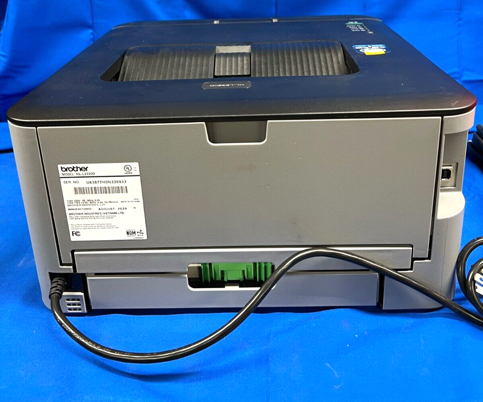 BROTHER USB MONOCHROME LASER PRINTER | eBay