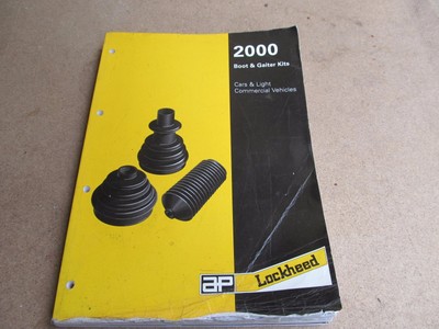 AP LOCKHEED BOOT & GAITER KITS 2000 PARTS CATALOGUE BOOK | eBay UK