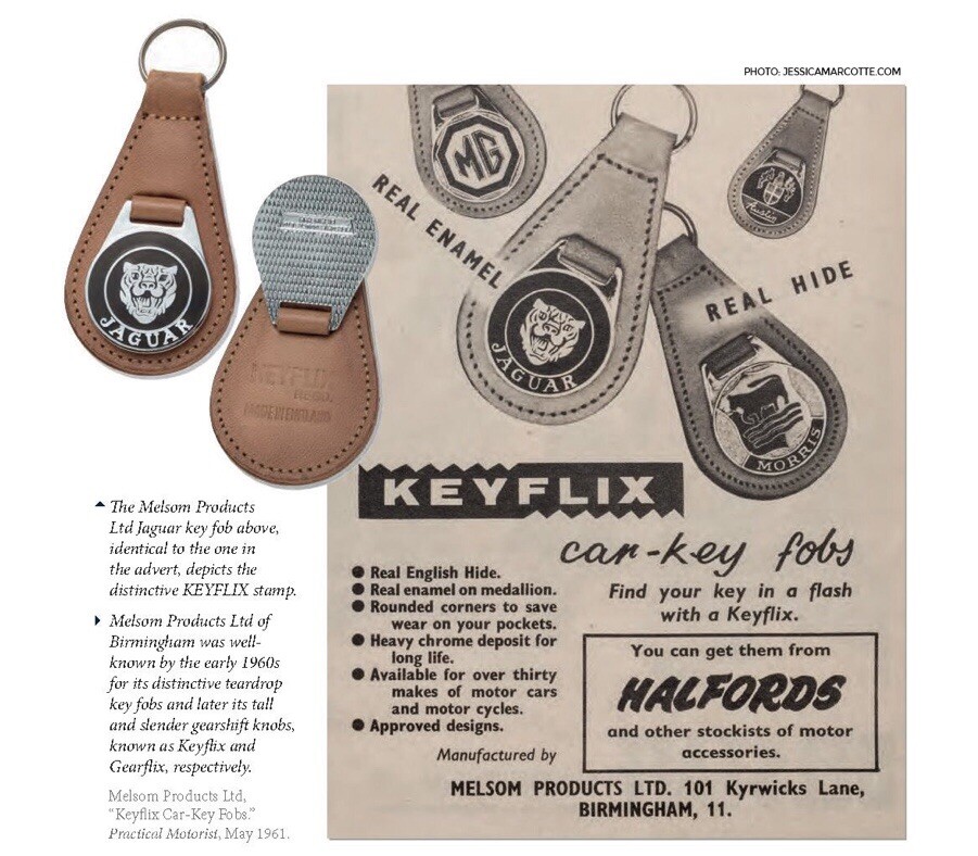 Vintage Ford Cortina Car Keyrings X 2 Vitreous Enamel Fob On Leather ...