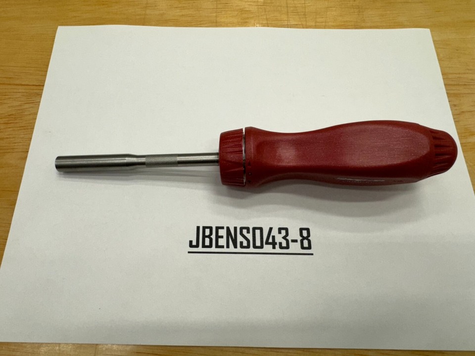 Snap-on Tools NEW 100th Anniversary Ratcheting Screwdriver w/o Bits ...