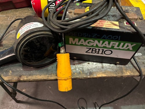 MAGNAFLUX ZB-110 ULTRAVIOLET BLACK LIGHT NDT Magnetic Particle Tester ...