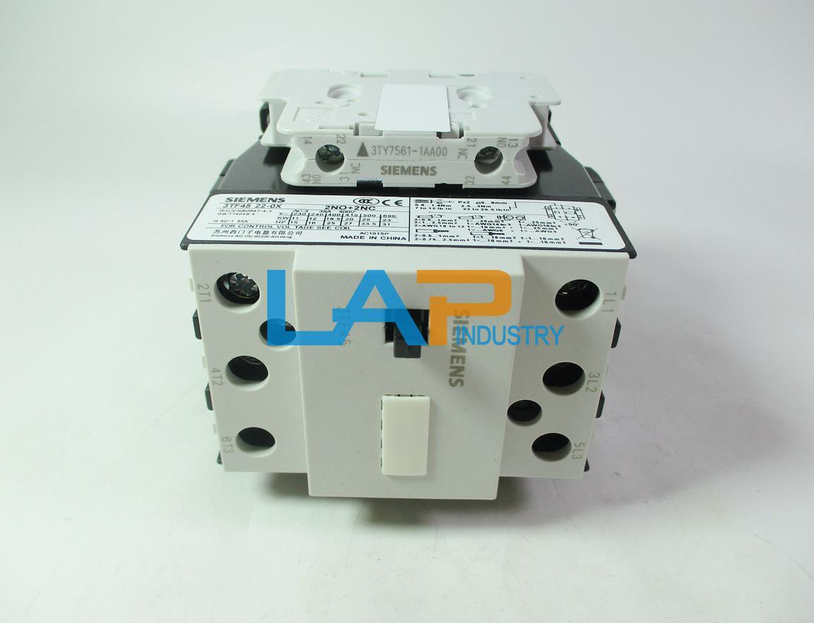 1PCS FOR SIEMENS Contactor 3TF45 22-0X AC 220V 22E 2NO+2NC NEW IN BOX ...