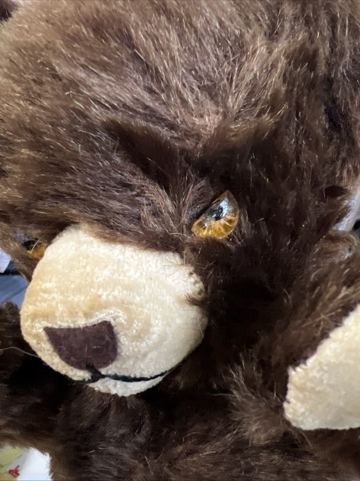 Vintage Knickerbocker 12" Standing Mohair Brown Teddy Bear | eBay